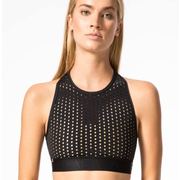 Alala | Intimates & Sleepwear | Alala Cross Back Laser Cut Perforated ...